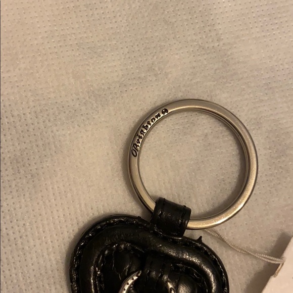 Brighton | Accessories | Black Leather Brighton Keychain | Poshmark